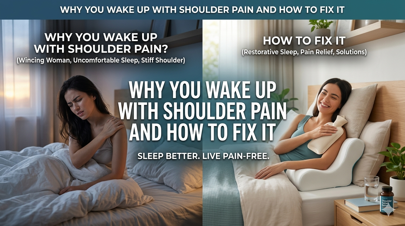Why You Wake Up With Shoulder Pain & How to Fix It – FitMat India